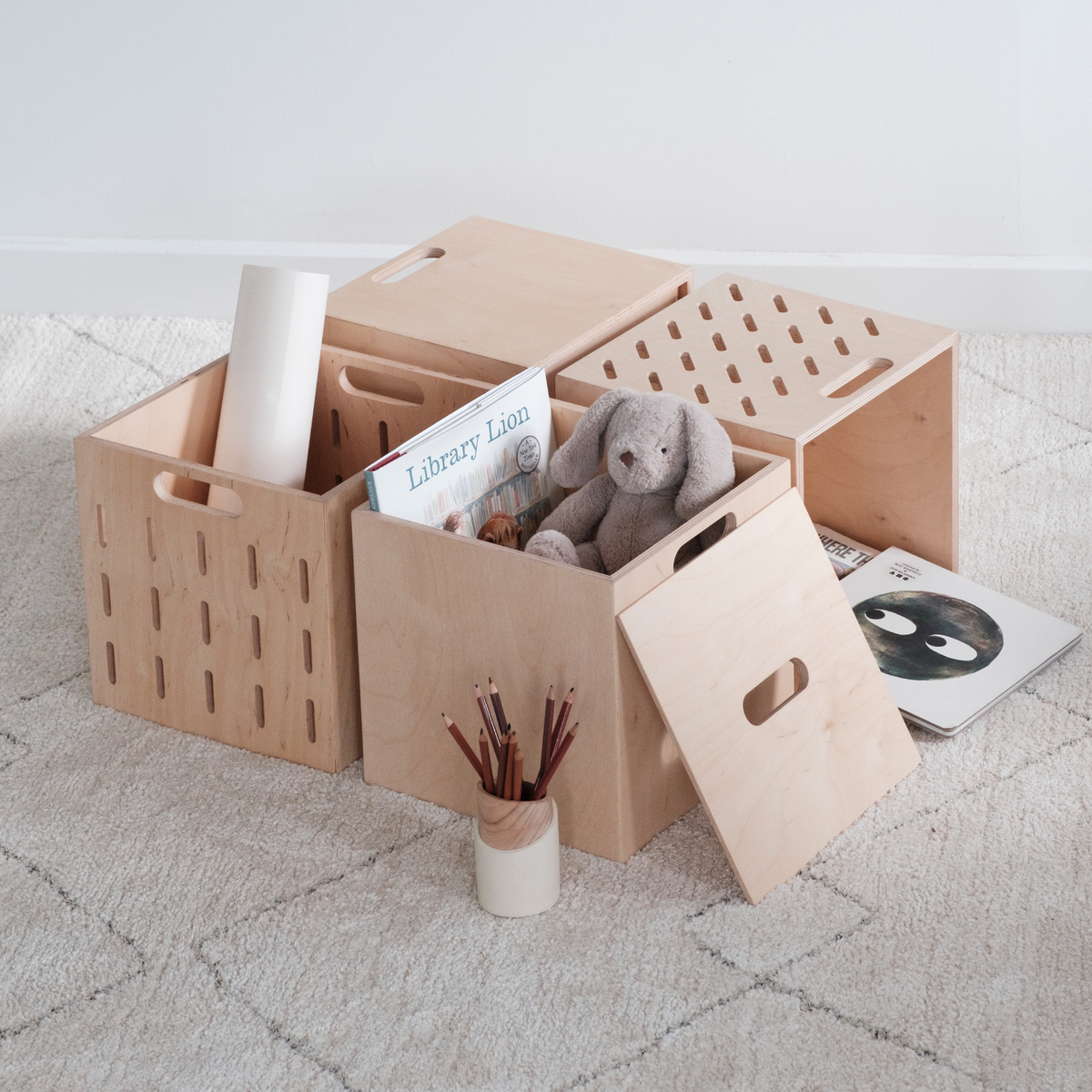 Stack Storage Box – lila