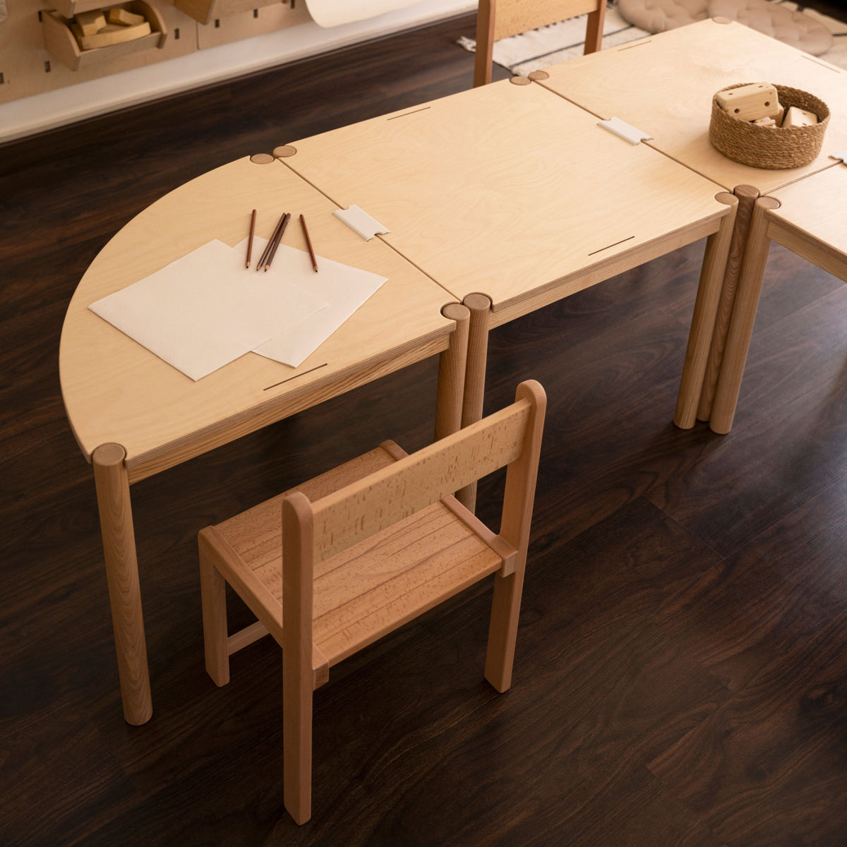Buy Wooden Modular Table Online for Kids - Lila – lila